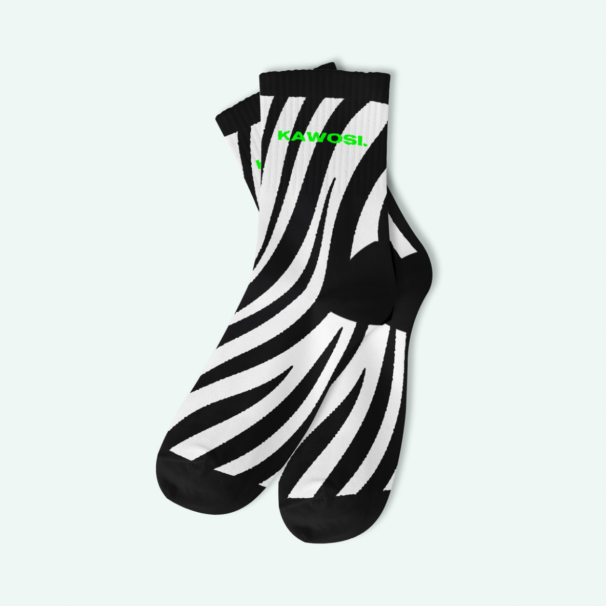 ZBRS White athleisure sock wear – Kawosi